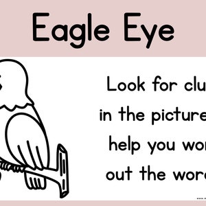 CALM COLORS Decoding Strategy Posters | Modern Rainbow Classroom Decor ...