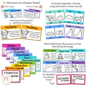 English Posters Bundle RAINBOW BRIGHTS Rainbow Themed Classroom Decor ...