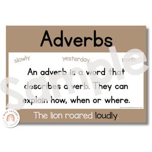 English Posters Bundle BOHO VIBES Desert Neutral Classroom Decor ...