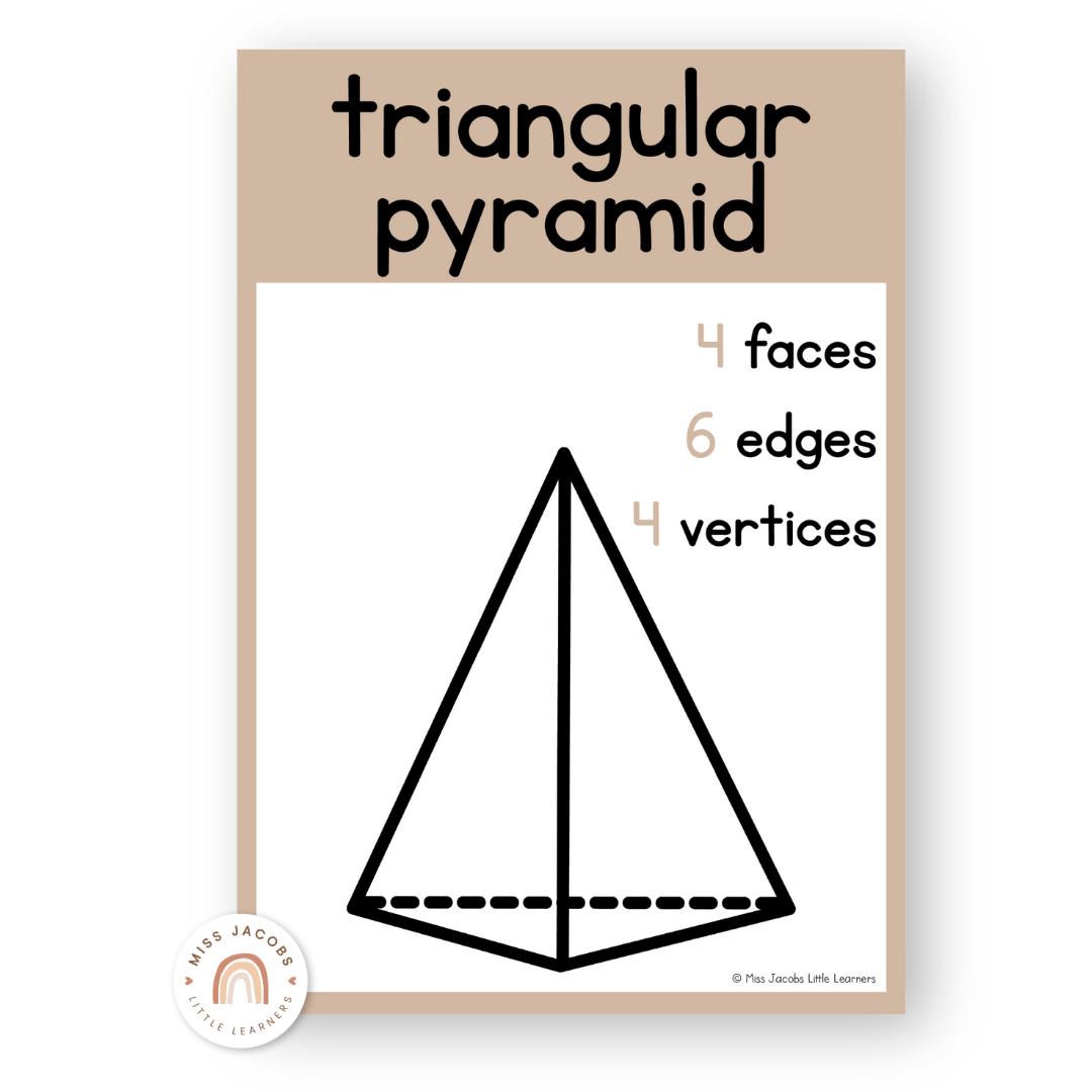 Woodland 3D Shape Posters, Editable Object Shapes Anchor Chart Math ...