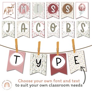 Bunting & Display Banners | AUSTRALIANA Classroom Decor - Etsy