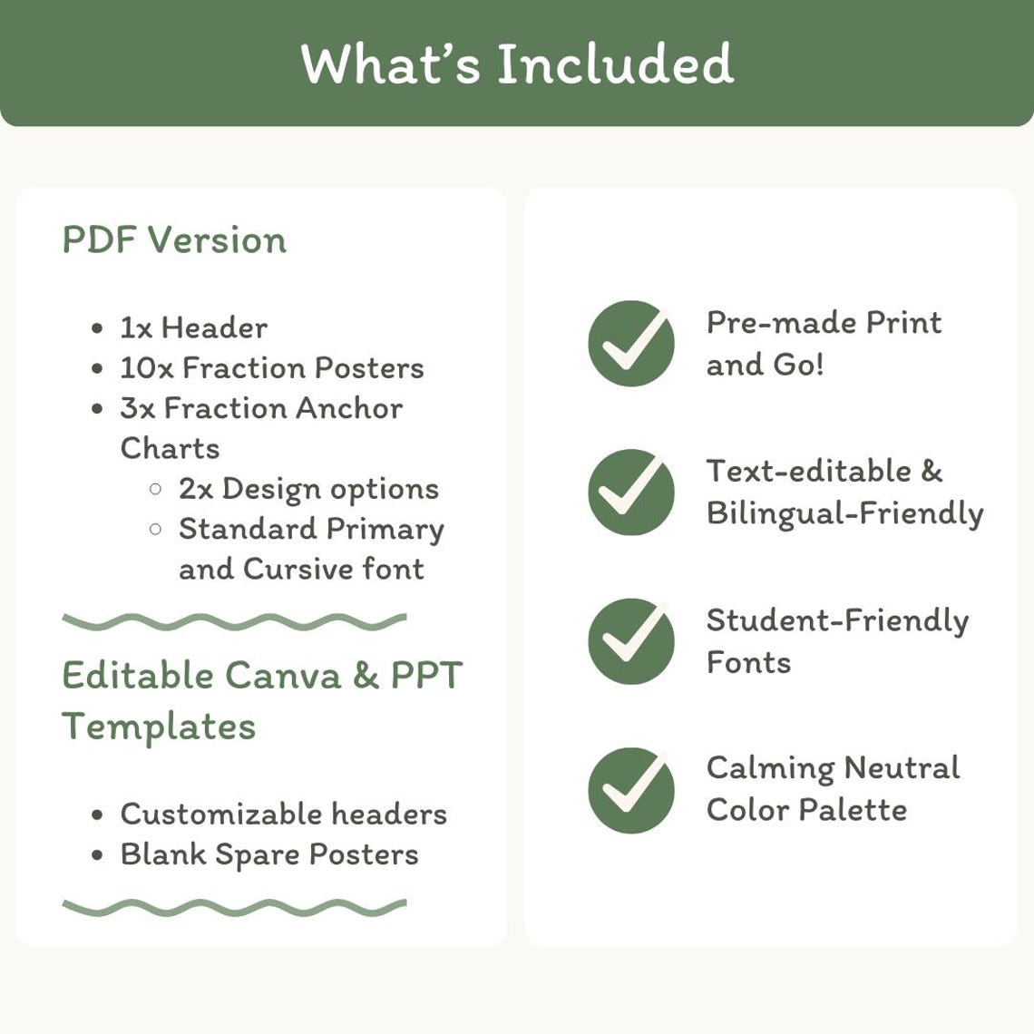 Fraction Posters, Printable Fraction Anchor Charts, Fraction to ...