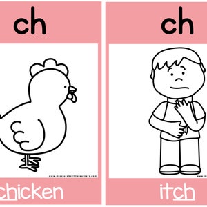 CALM COLORS Phonics Posters | English Posters | Modern Rainbow ...