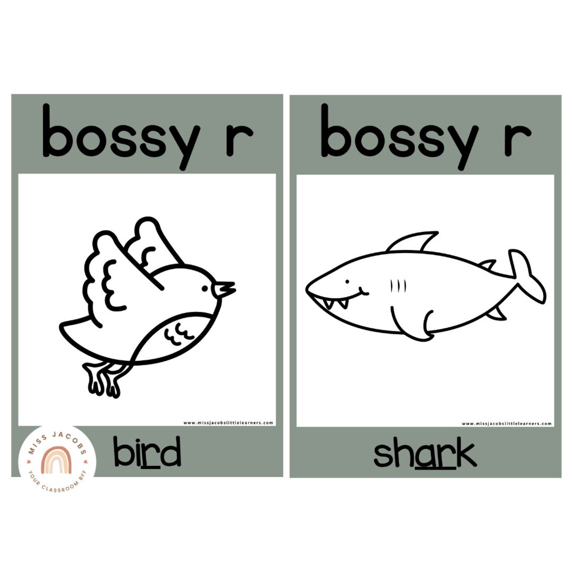 NEUTRAL Phonics Posters | Boho Color Palette | Neutral Classroom Decor ...