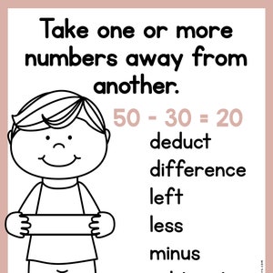 NEUTRAL Math Operation Posters | Boho Neutral Color Palette | Neutral ...