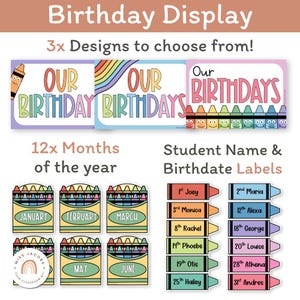 Back to School Crayon Theme Classroom Decor Essentials Pack, Editable ...