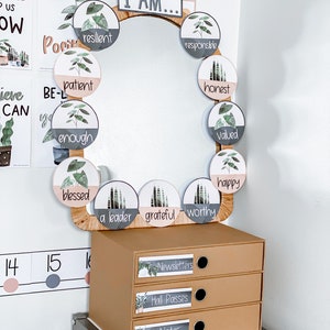 Affirmation Station Labels | BOHO PLANTS | Positive Affirmations for ...