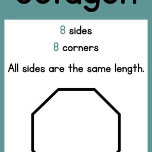 CALM COLORS Shape Posters | Modern Rainbow Classroom Decor - Etsy