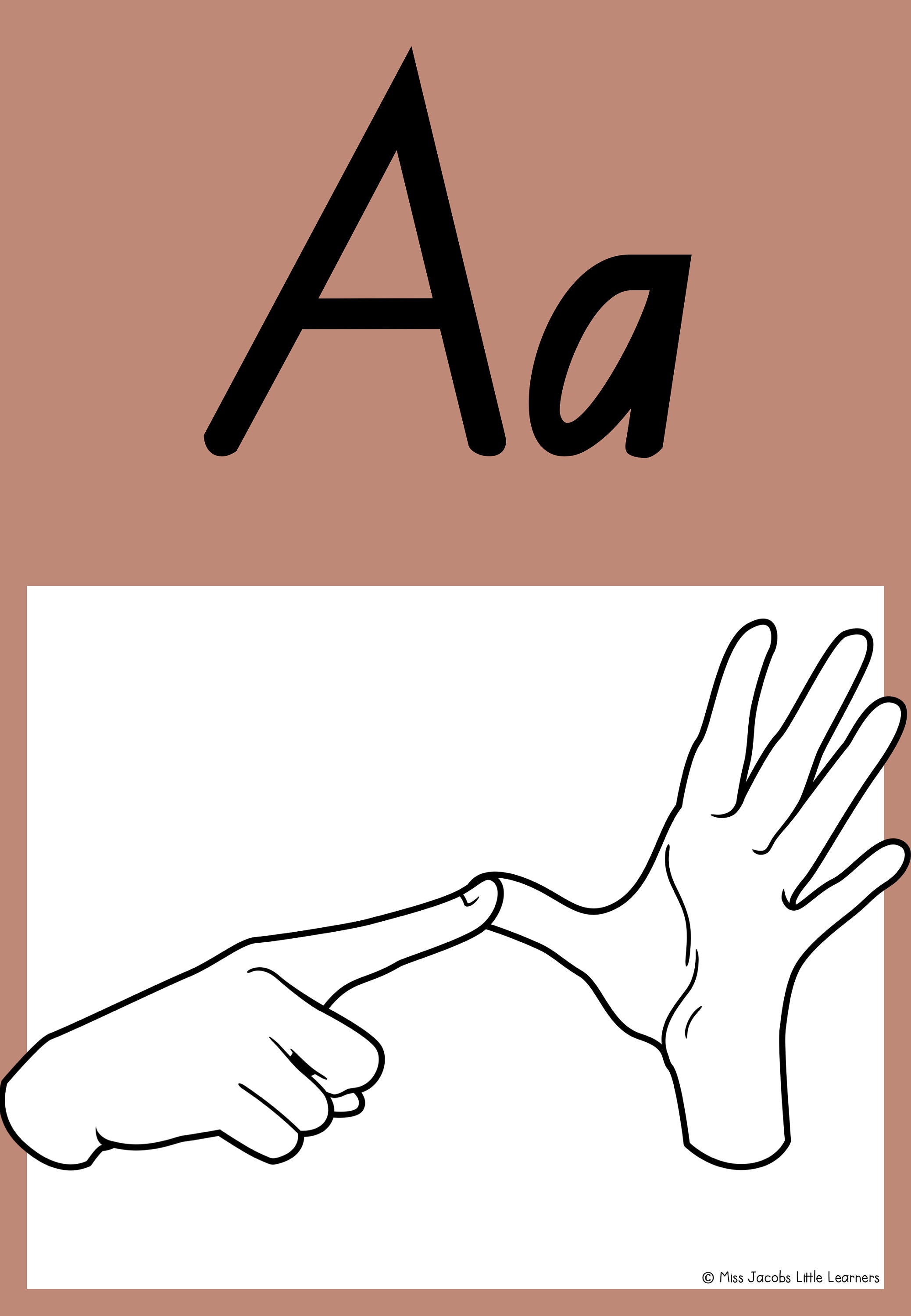 Auslan Alphabet Posters BOHO RAINBOW Spotty Boho Classroom - Etsy