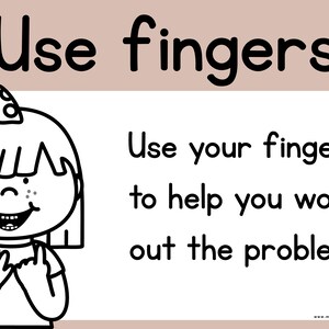 DESERT NEUTRAL Addition Strategy Posters | Boho Vibes Classroom Decor ...