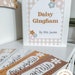 Daisy Gingham Classroom Decor Bundle Editable - Etsy