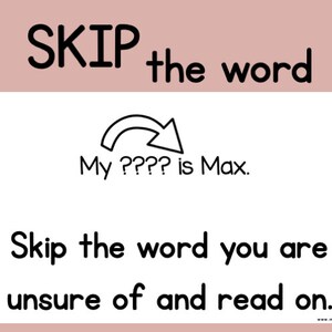 NEUTRAL Decoding Reading Strategy Posters Boho Color Palette | Etsy