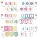 Bunting and Display Banners | Daisy Gingham Pastels Classroom Decor ...