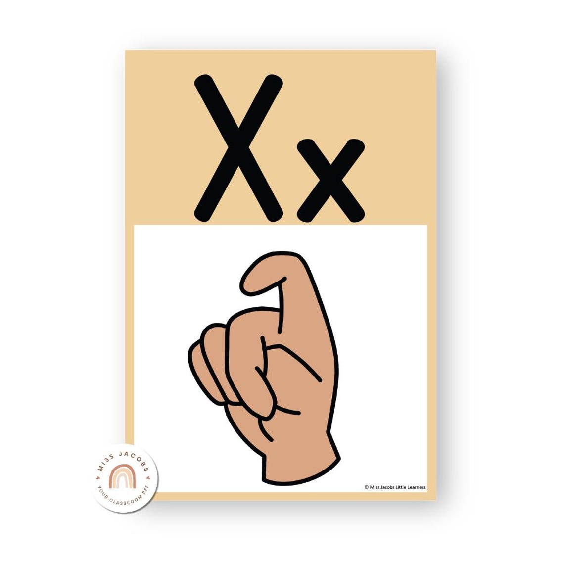 ASL (american Sign Language) Alphabet Posters | SPOTTY PASTELS - Etsy ...
