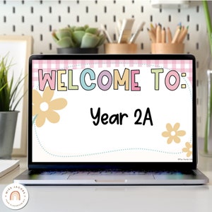 Morning Meeting Slides | Google Slides With Timers | Daisy Gingham ...