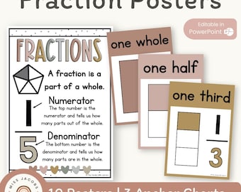 NEUTRAL Measurement Posters | Boho Neutral Color Palette | Neutral ...