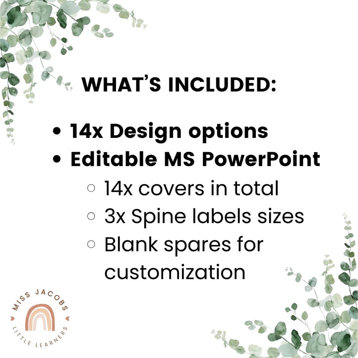 Editable Binder Covers & Spine Labels, Teacher Organization Set ...