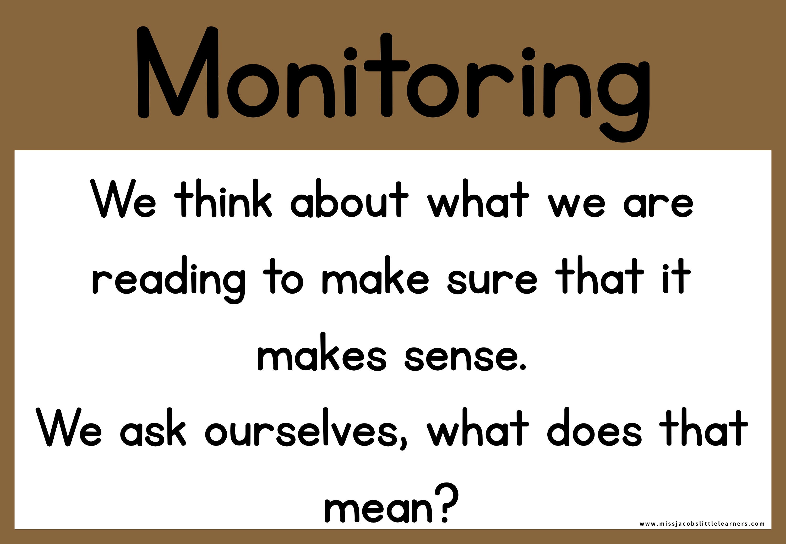 Comprehension Strategy Posters BOHO VIBES Desert Neutral | Etsy