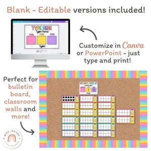 Cutesy Days at School Tally Chart, Colorful School Days Display ...