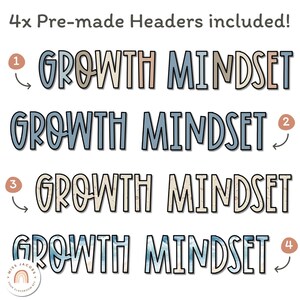 Modern Ocean Growth Mindset Display | Ocean Animals Classroom Decor ...