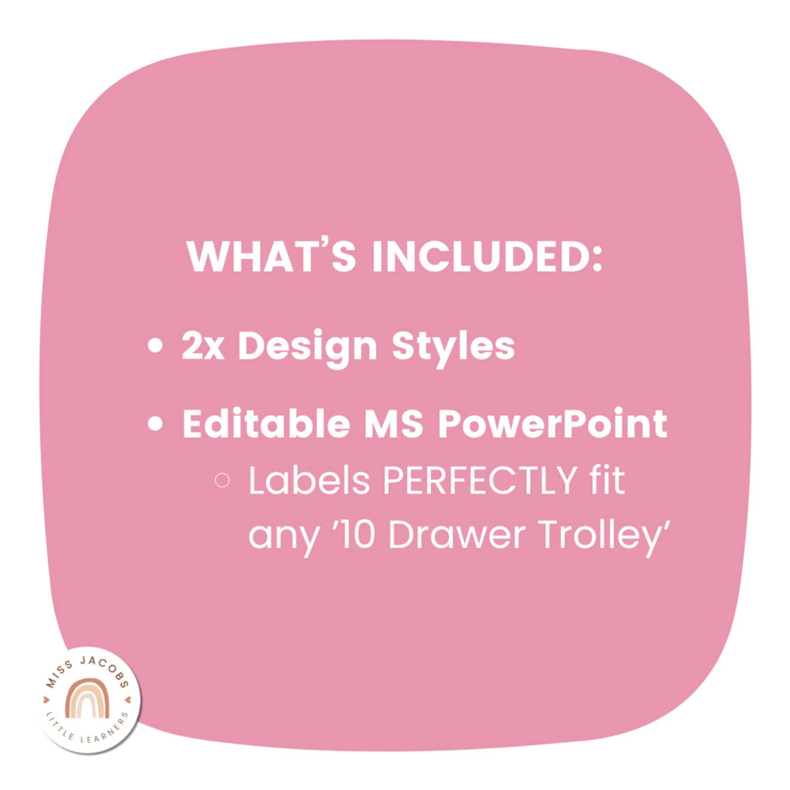 Teacher Trolley Labels | 10 Drawer Cart Labels | PASTELS | EDITABLE - Etsy
