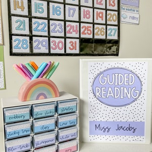 SPOTTY BRIGHTS Classroom Decor Bundle Editable Teacher | Etsy Canada