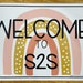 BOHO RAINBOW Welcome Sign Editable Neutral Rainbow Classroom Decor - Etsy