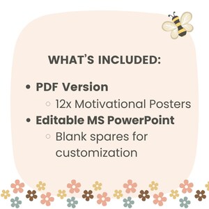 Motivational Classroom Posters | Growth Mindset Bulletin Board | Daisy ...