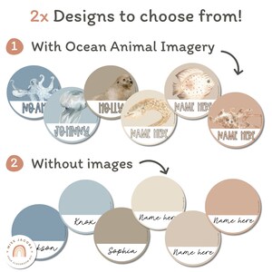 Classroom Door Display | Modern Ocean Class Decor | Editable - Etsy