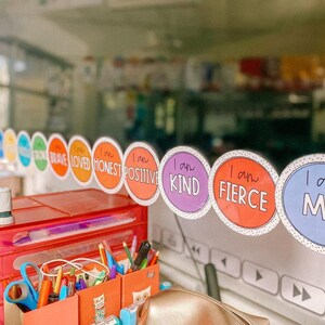 Affirmation Station | SPOTTY BRIGHTS | EDITABLE - Etsy