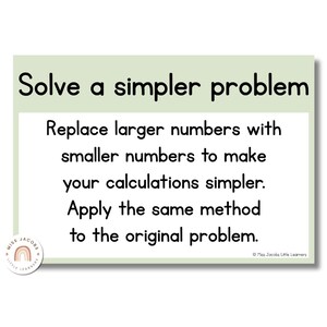 BOTANICAL Math Posters Bundle Set of 18 Numeracy Posters, Editable ...