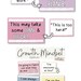 SPOTTY PASTELS Growth Mindset Posters Muted Rainbow - Etsy