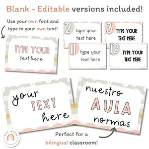 Classroom Rules Posters and Classroom Management Slips Daisy Gingham ...