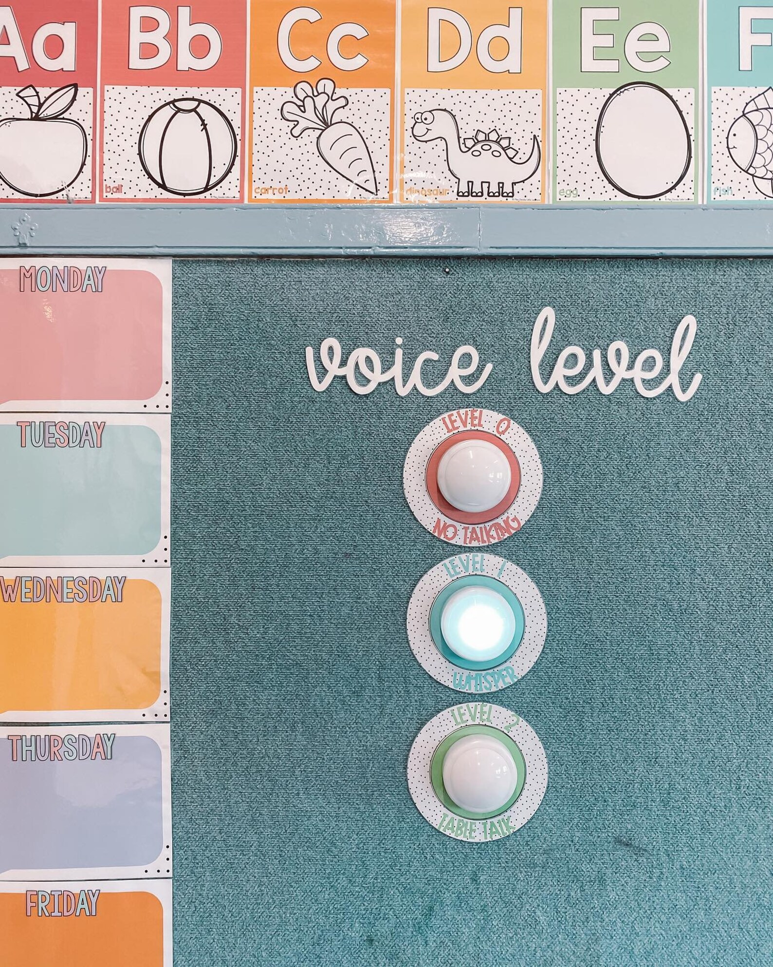Voice Level Display SPOTTY BRIGHTS Classroom Decor - Etsy