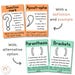 Cutesy Punctuation Posters, Printable English Anchor Charts, Editable ...