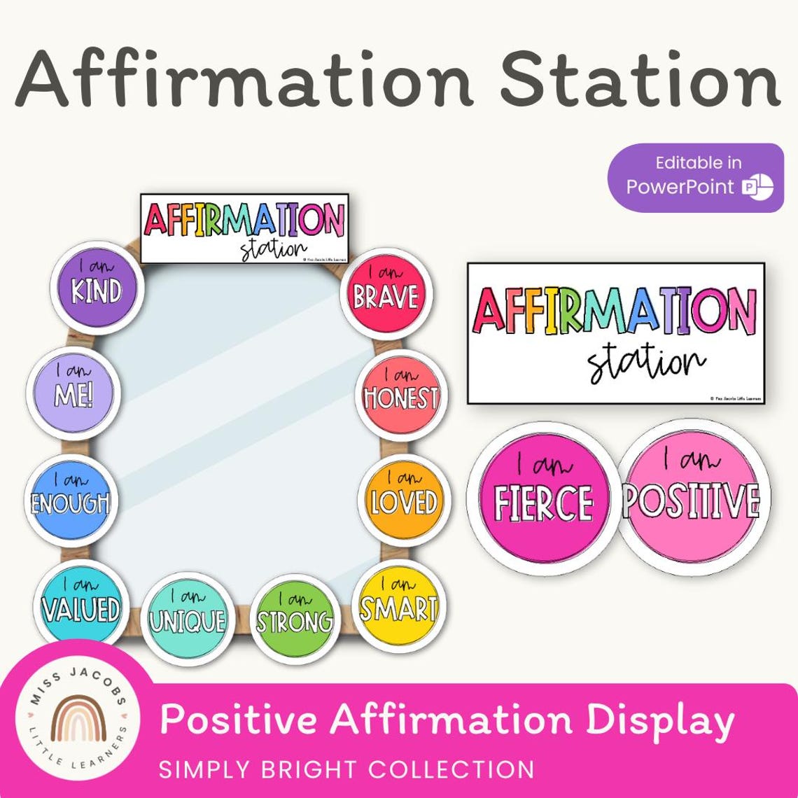 Affirmation Station | BRIGHTS | Positive Affirmations for Classroom ...