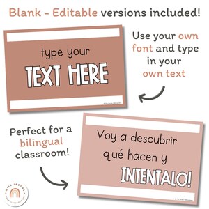 SPOTTY BOHO Growth Mindset Posters | Neutral Rainbow Classroom Decor ...