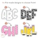 Cutesy Bulletin Board Letters, Custom Bulletin Board Letters, Back to ...
