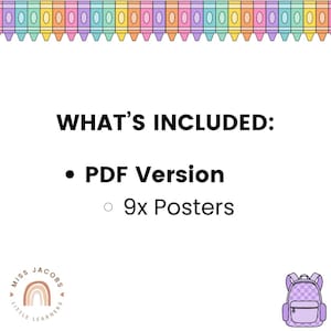 Cutesy Amazing Work Coming Soon Posters, Bright Colorful Bulletin Board ...