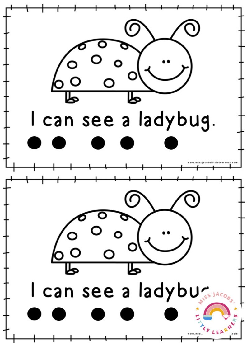 Bugs and Insects Spring Unit Perfect for Distance Learning | Etsy