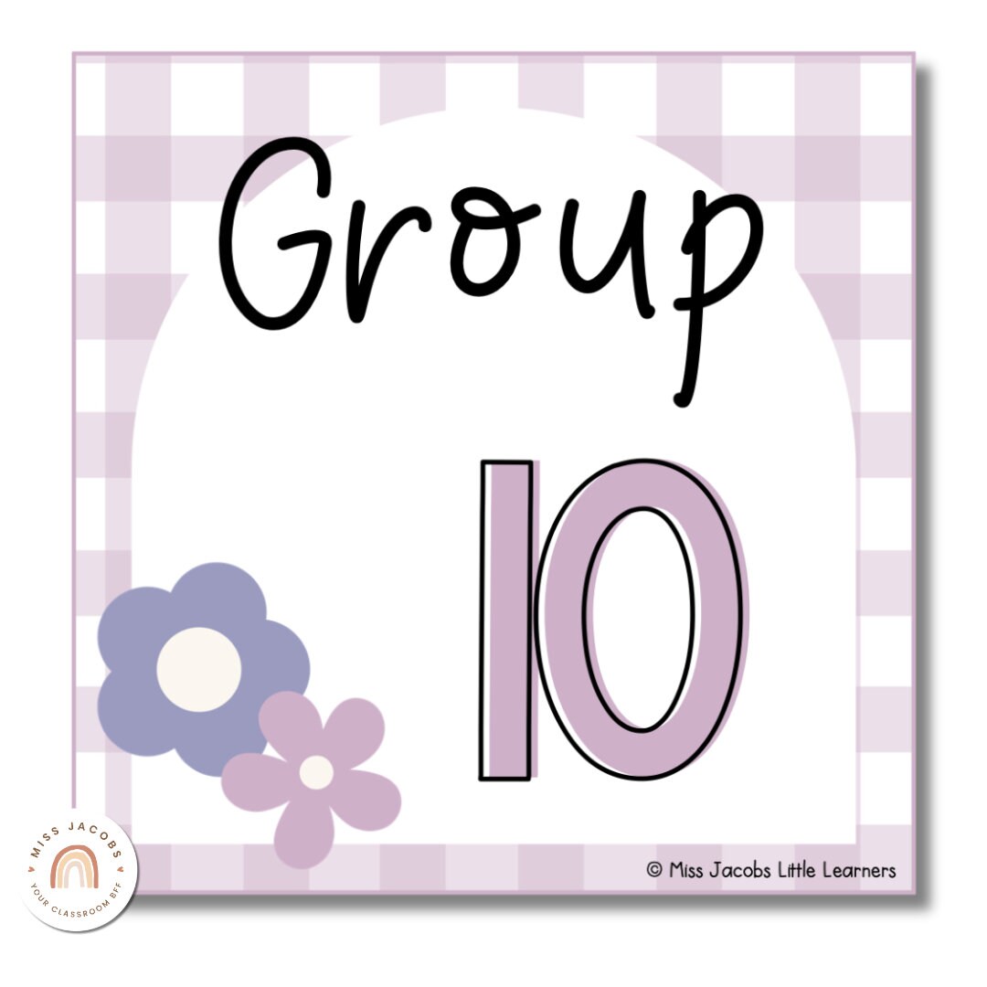 Reading Group Organizers & Labels | Daisy Gingham Pastels Classroom ...