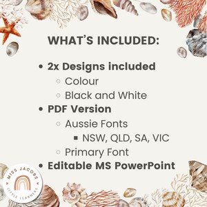 Auslan (australian Sign Language) Alphabet Posters A-Z | Modern Ocean ...