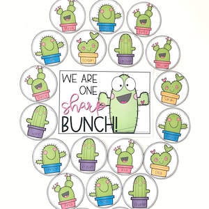 CACTUS and Succulent Classroom Decor Bundle - Etsy