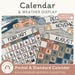 BOHO RAINBOW Classroom Calendar & Weather Display | Editable | Neutral ...