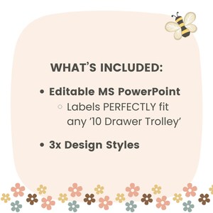 Teacher Trolley Labels | 10 Drawer Cart Labels in Daisy Gingham ...