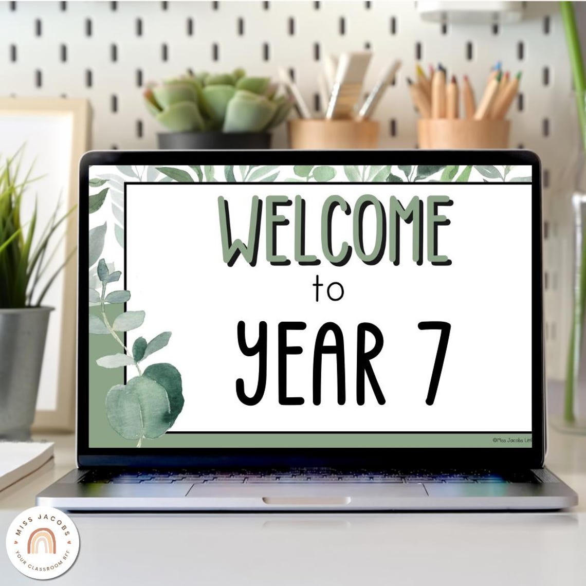 Botanical Google Slides & Powerpoint Templates, Daily Morning Agenda ...