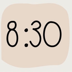 BOHO VIBES Visual Timetable | Editable | Desert Neutral Classroom Decor ...