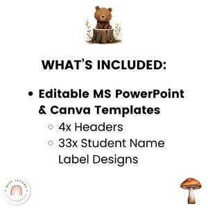 Woodland Door Display Animals Classroom Decor, Back to School Door Sign ...