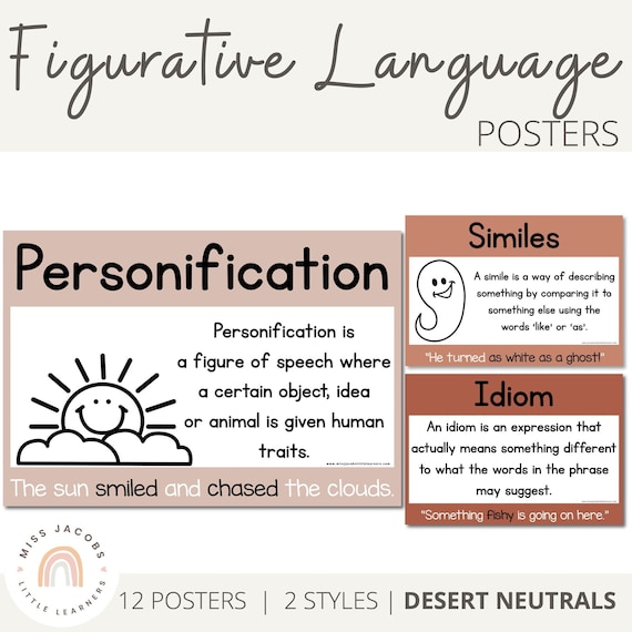 Figurative Language Posters