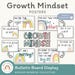 MODERN RAINBOW Growth Mindset Display | Calm Colors Classroom Decor - Etsy